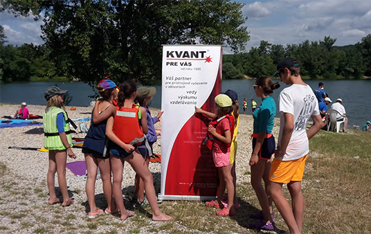 Podporili sme tábor na Zelenej vode | KVANT spol. s r.o.